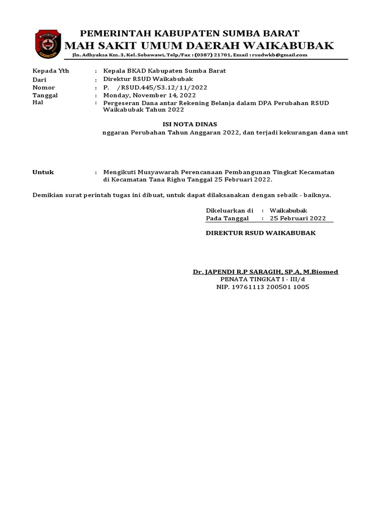 Surat Pernyataan Standar Harga | PDF