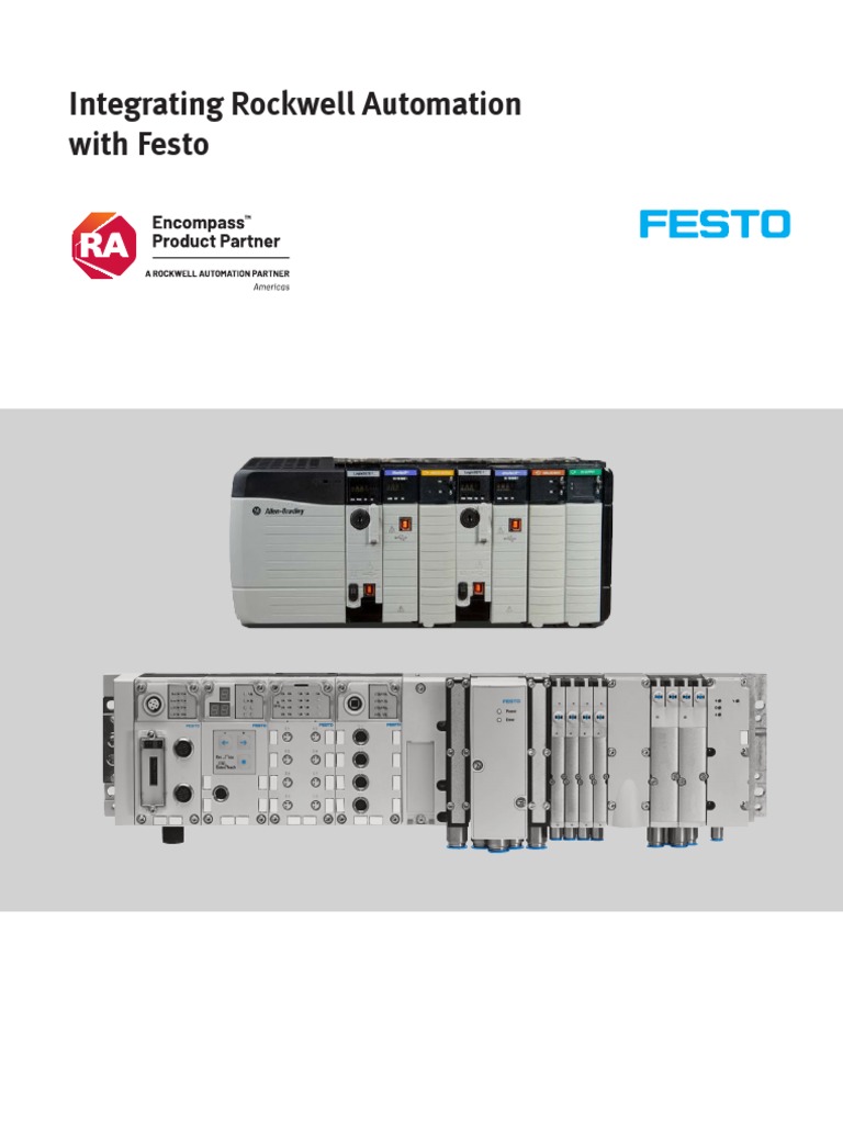 Festo-Rockwell Automation Integration Guide | PDF | Actuator | Valve