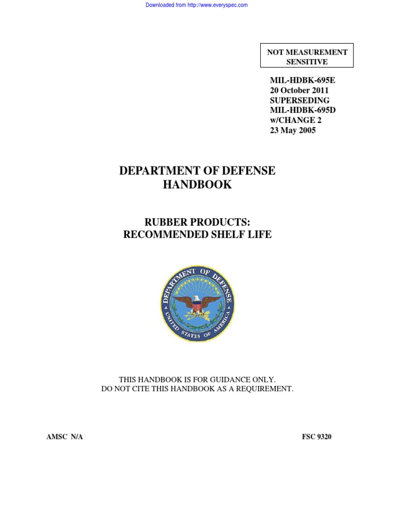 Mil HDBK 695e | PDF