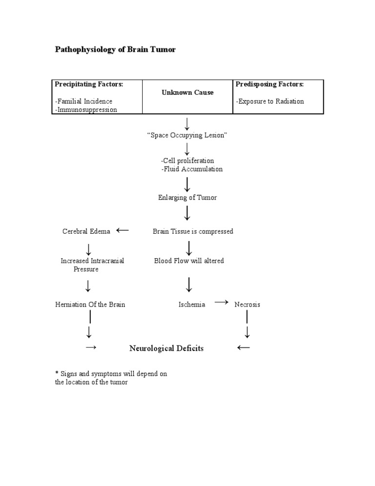Pathophysiology of Brain Tumor