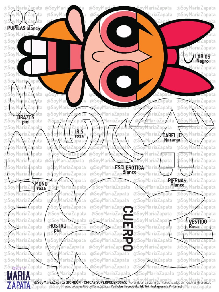 Bombón - Chicas Superpoderosas - Soy Maria Zapata | PDF