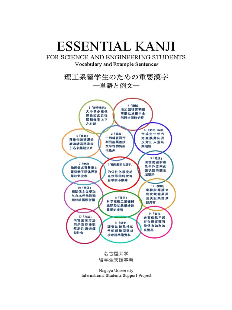 Kanji For Science and Engineering | PDF