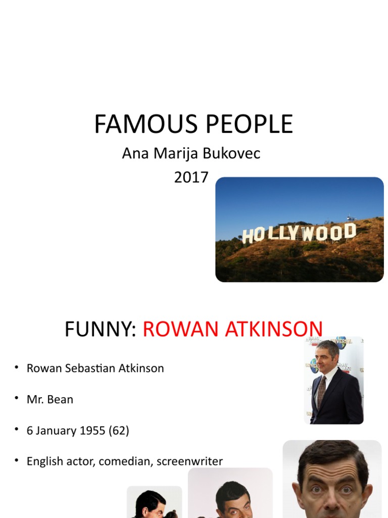 Famous People | PDF
