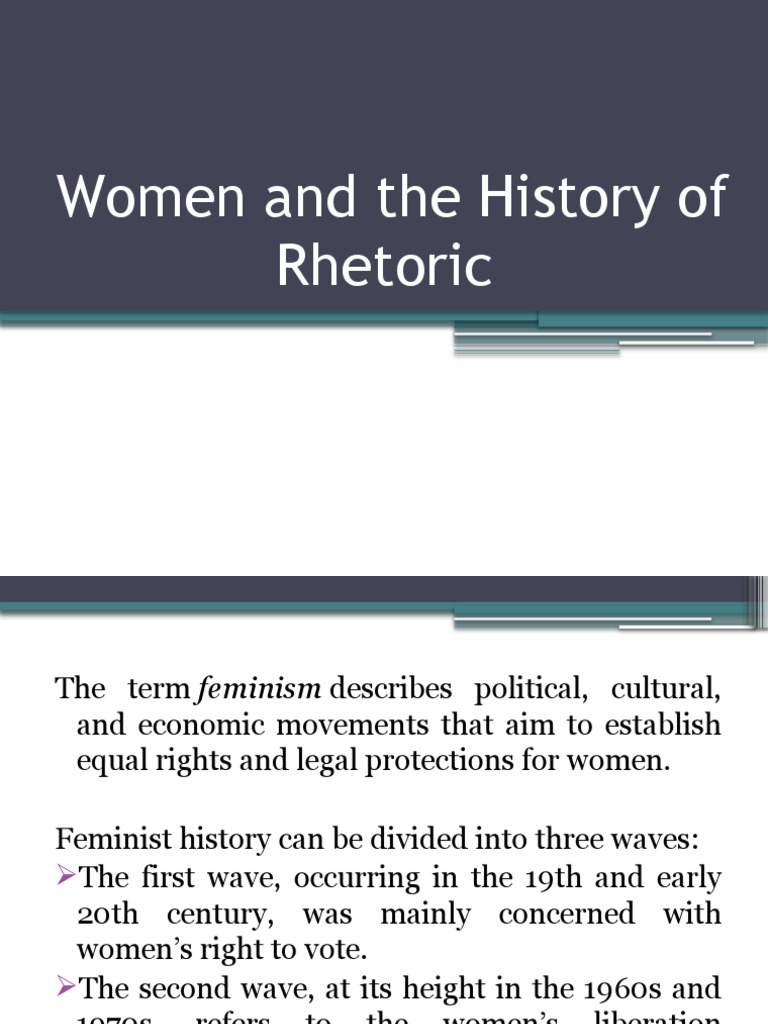 Women and The History of Rhetoric | PDF
