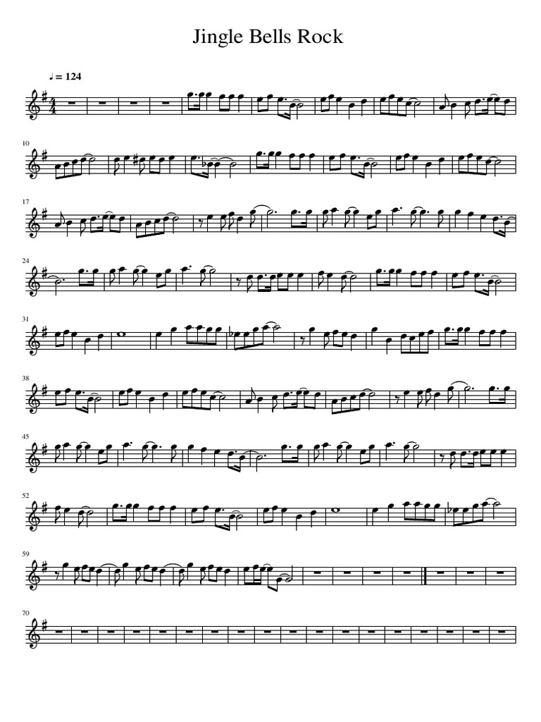 Jingle Bells Rock - BB | PDF