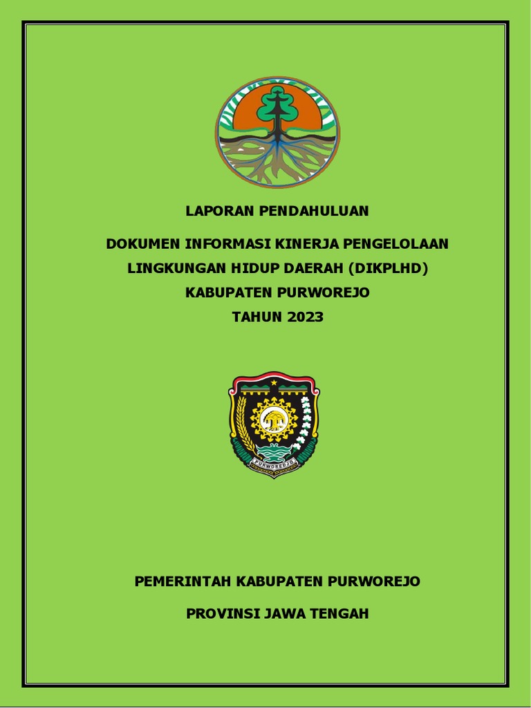 Laporan Pendahuluan IKPLHD 2023 | PDF