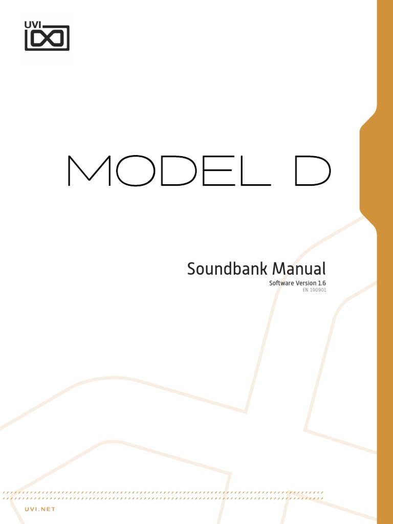 Model-D Manual | PDF