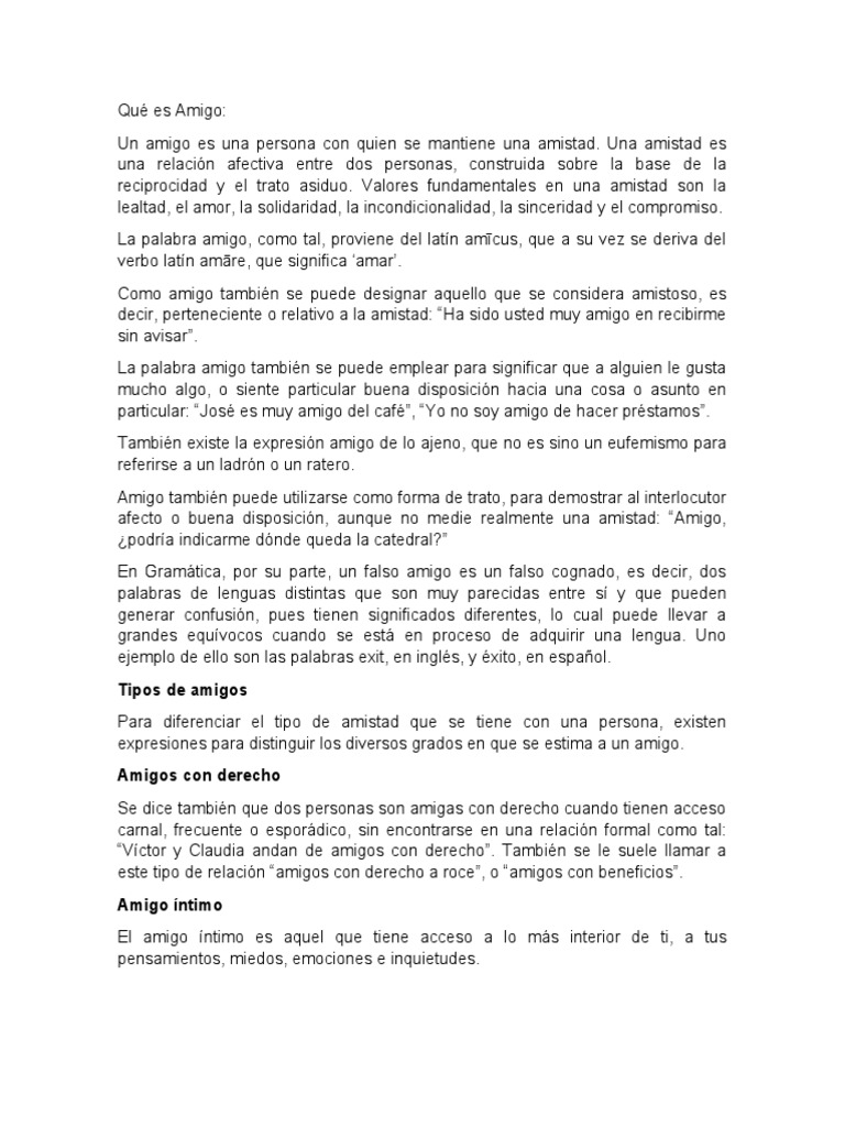 Amigos Pdf