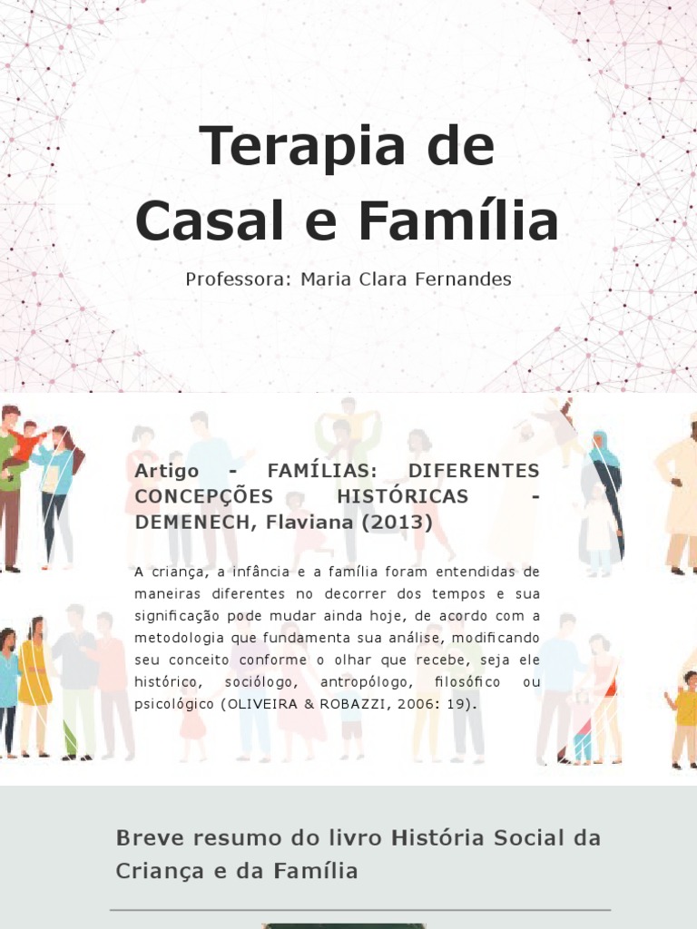 2 Aula de Terapia de Casal e Familia-1 | PDF | Família | Sociologia