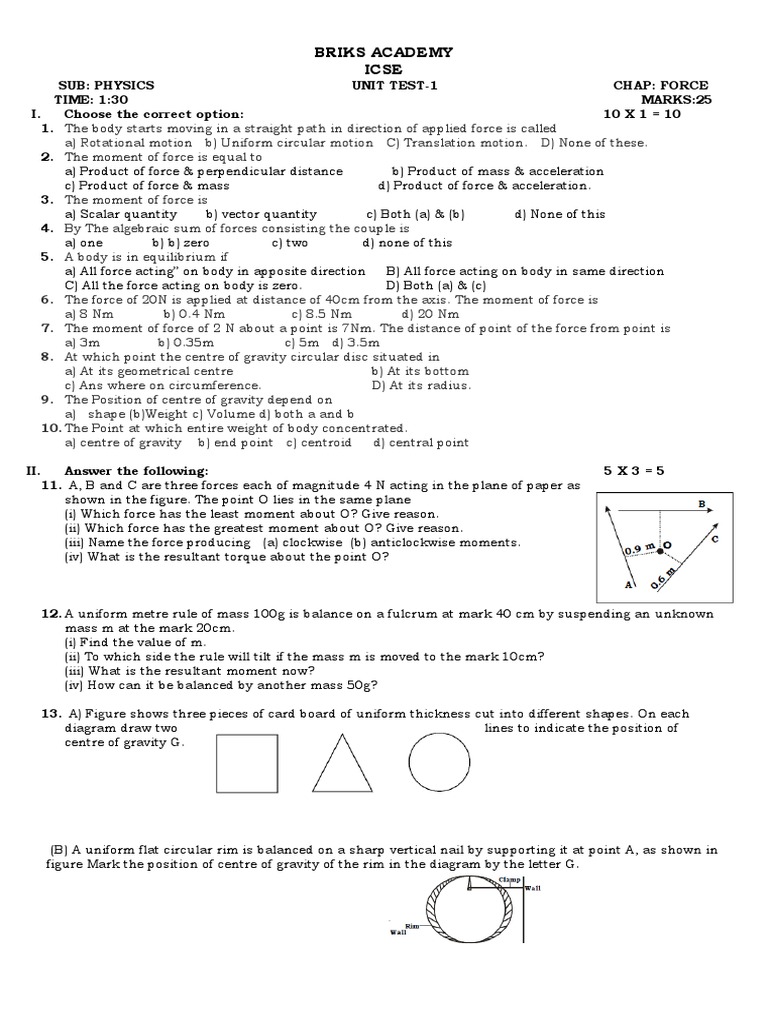 Force | PDF | Force | Torque