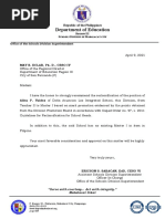 Request Letter For Vehicle | PDF