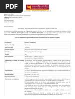 In-Principle Sanction Offer Letter | PDF