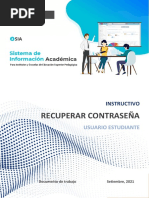 Circular Recuperacion de Usuario y Contraseña | PDF