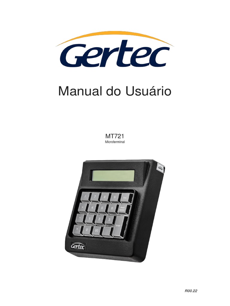 Manual Usuario MT721 R00.22-1 | PDF | Computadores