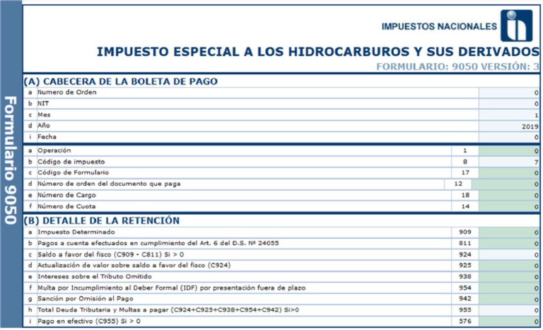 formulario_9050_v.3 (1) | PDF