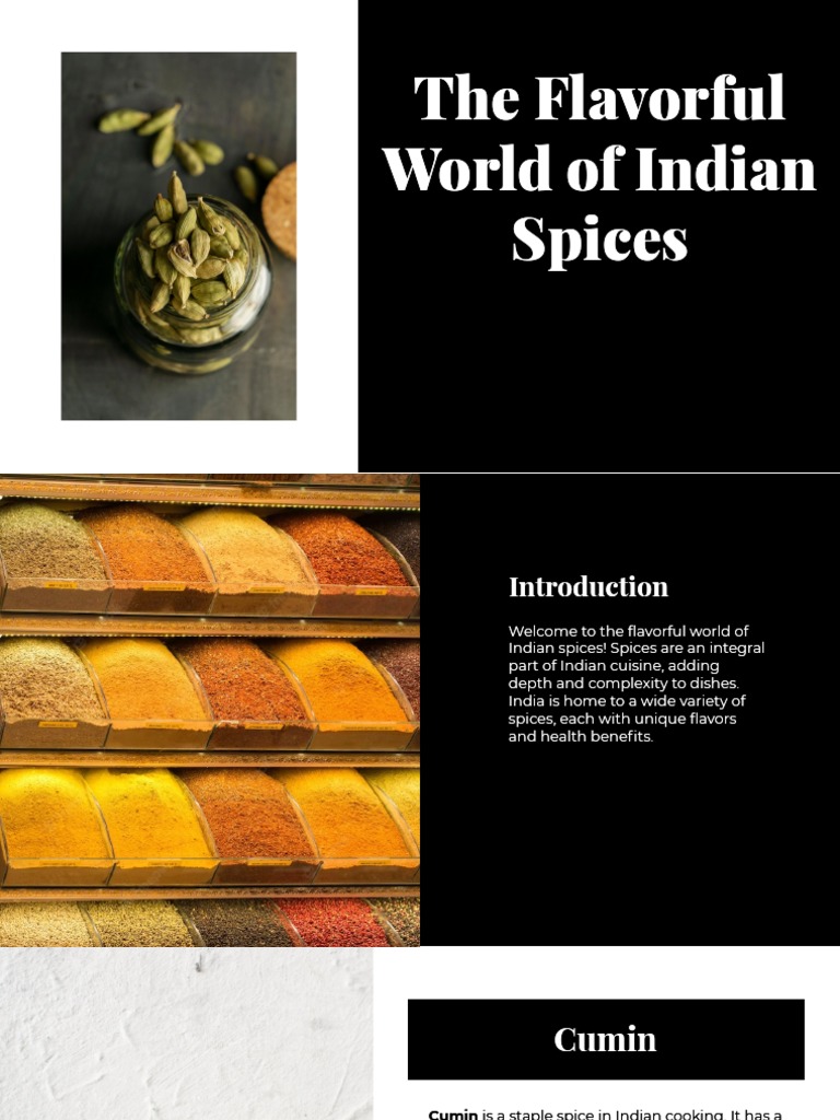 The Flavorful World of Indian Spices | PDF