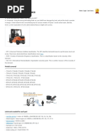 Toyota Forklift Engine 1dz II Model Service Repair Manual | PDF
