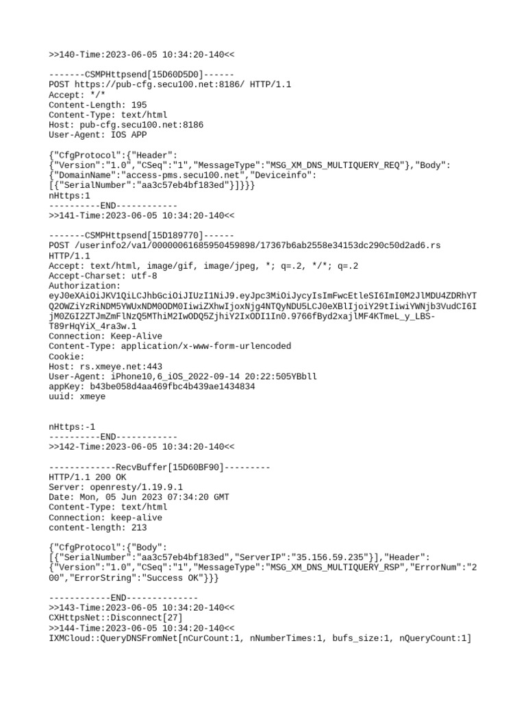 Log | PDF | Hypertext Transfer Protocol | Internet & Web