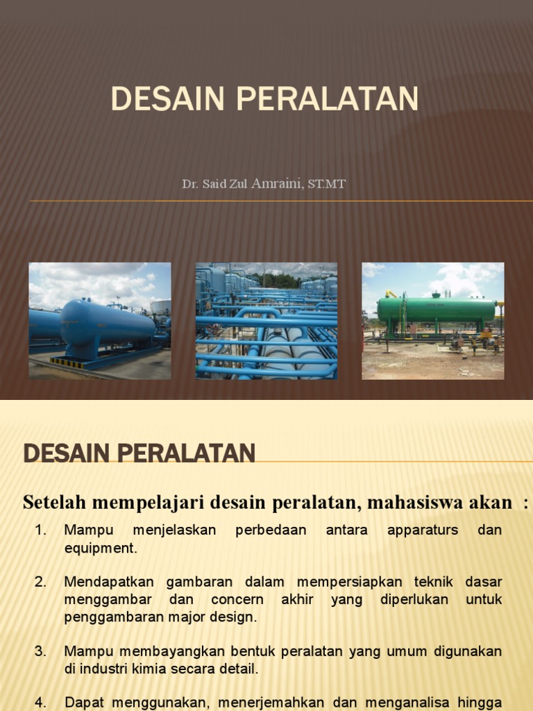 Desain Alat Utama (Major Design) | PDF