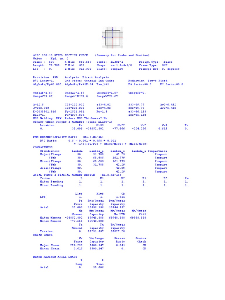 Aisc 360 | PDF | Bending | Beam (Structure)
