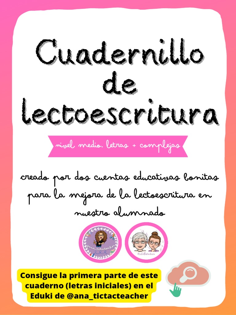 Cuadernillo Lectoescritura Nivel II | PDF