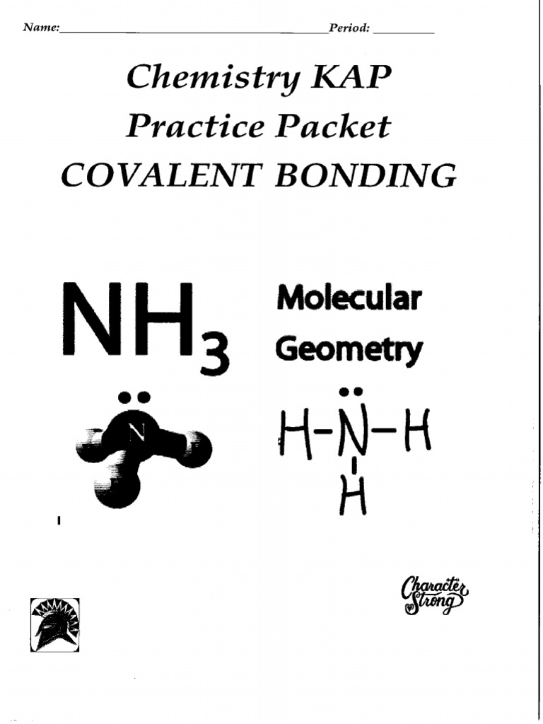 Covalent Bonding Practice Packet (1) | PDF