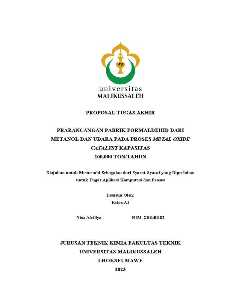 NISA AFRILLYA - 210140102 - Proposal Aplikom A1 | PDF