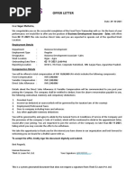 Byjus Experience Letter | PDF