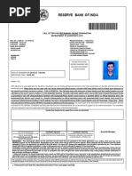 Admit Card Sample SSC | PDF