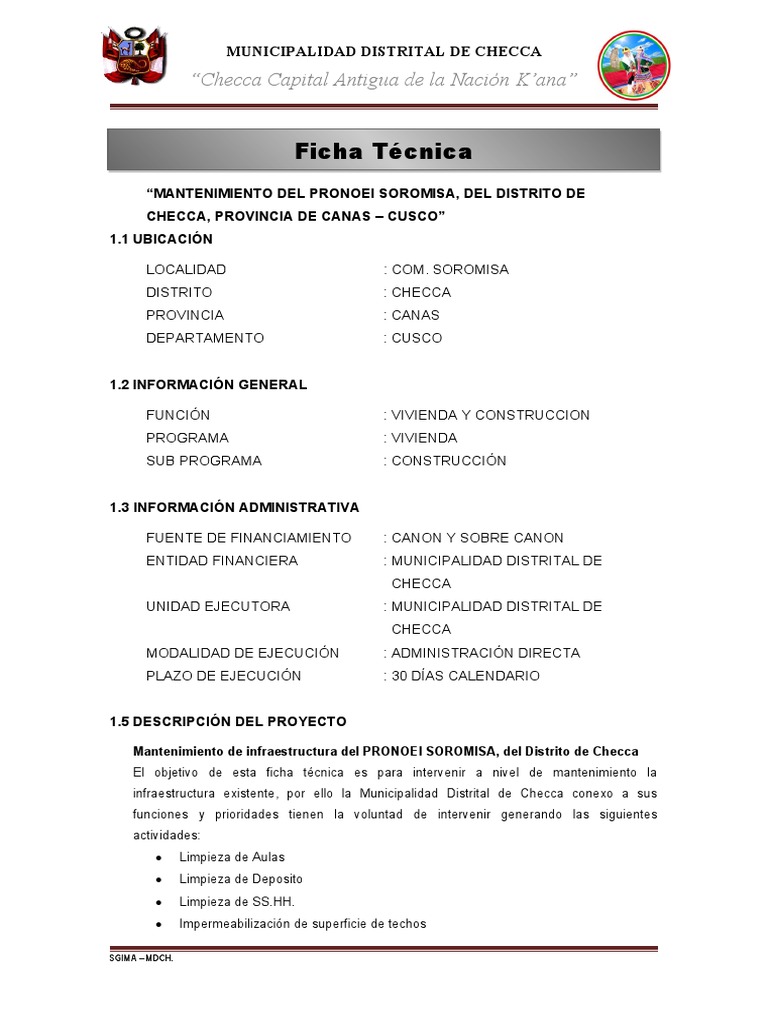 Ficha Tecnica Simplificada | PDF | Economias