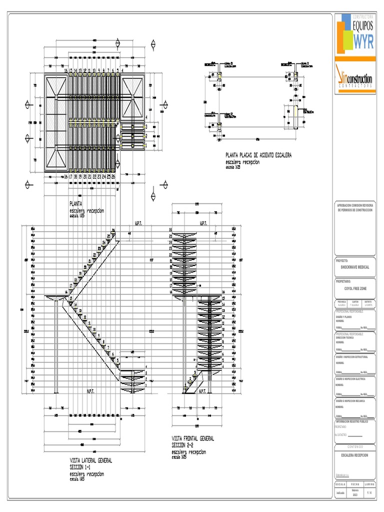 SHOCKWAVE MEDICAL Escalera de Recepcion | PDF