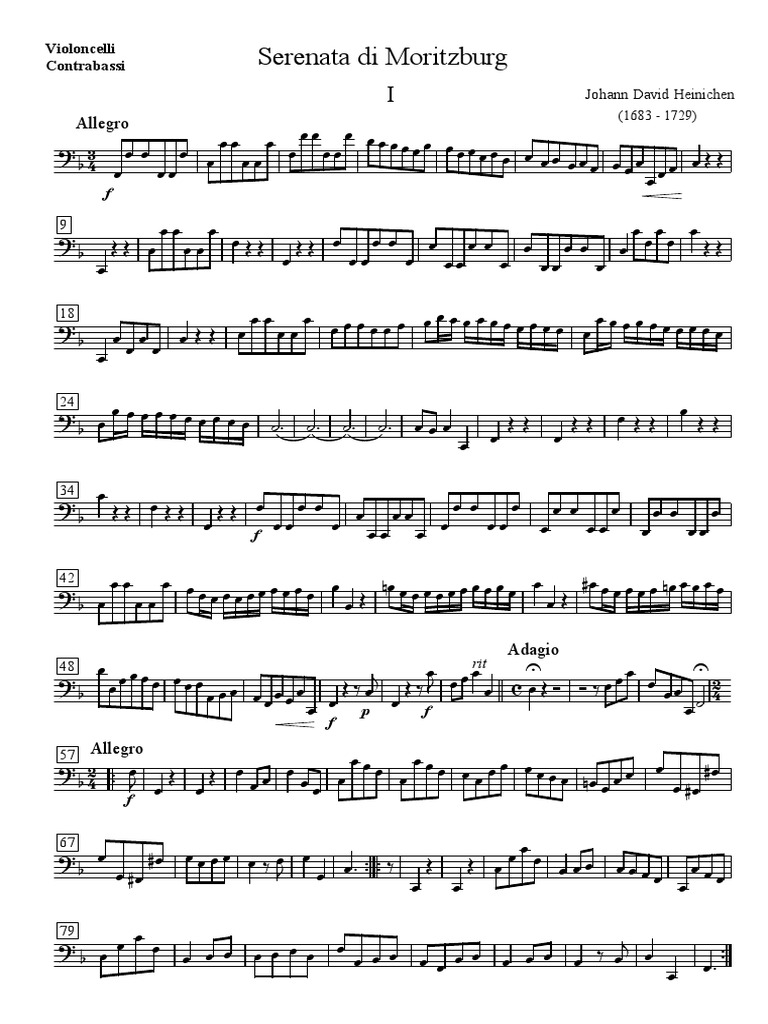 Moritzburg contrabassi | PDF
