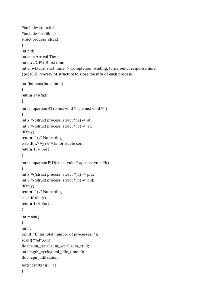 Fcfs | PDF Fcfs | PDF