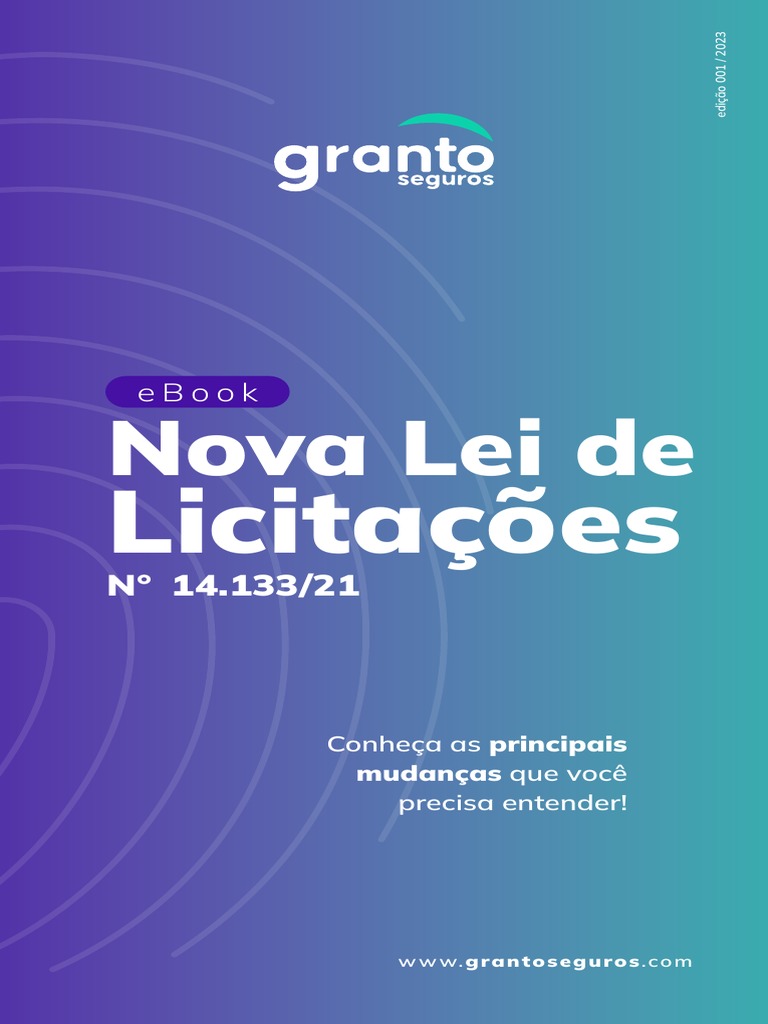 Nova Lei de Licitacoes N 14.133-21 | PDF | Business | Economias