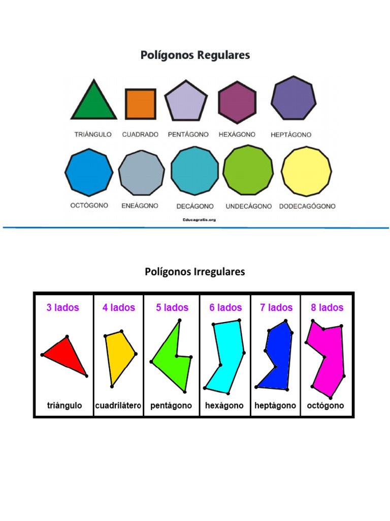 Polígonos Regulares Parav Cauderno | PDF