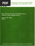 The Pirahã Language | PDF | Linguistics | Tone (Linguistics)