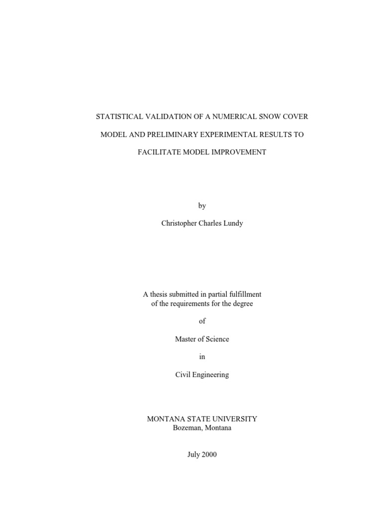 4 Snowpack | PDF | Snow | Ct Scan