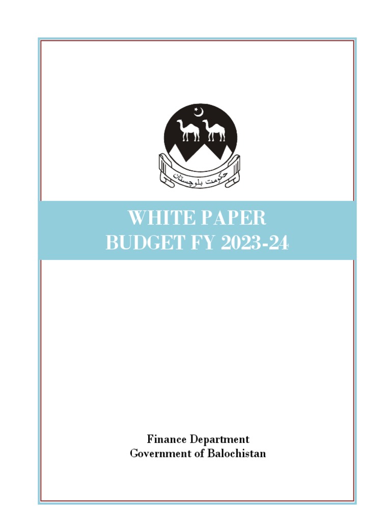 White Paper 2023-24 (1) | PDF