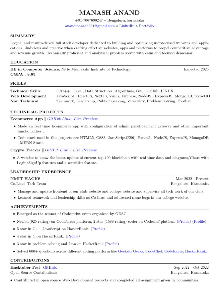 CV 6-6-23 | PDF | Systems Engineering | Computer Engineering
