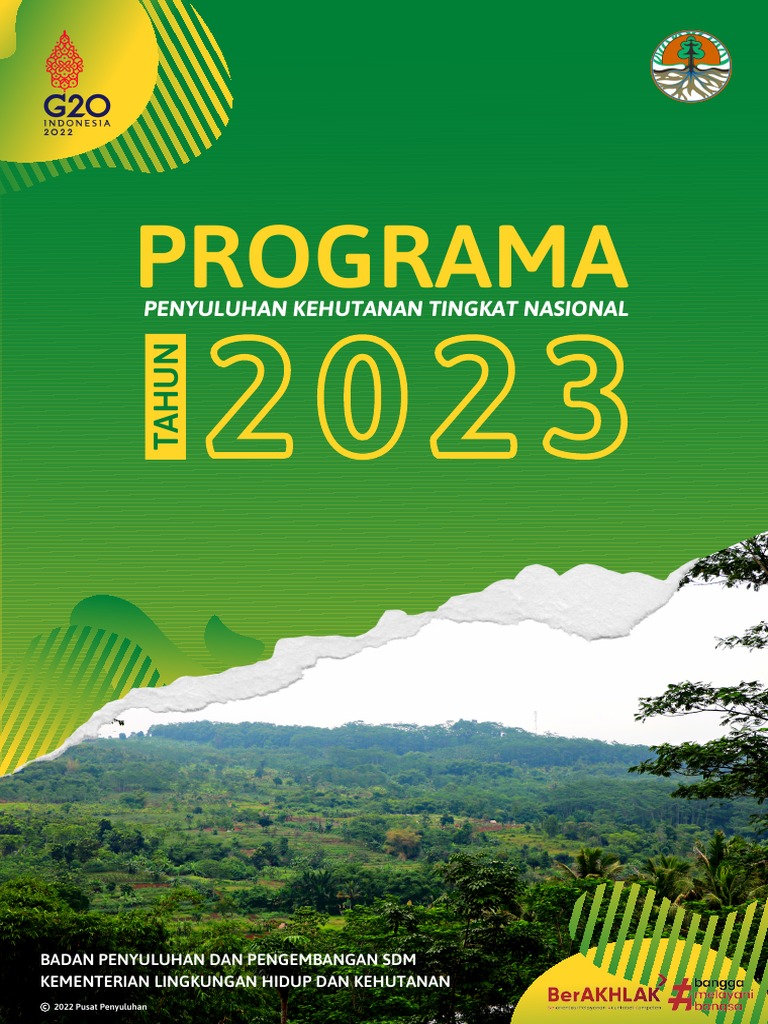 Programa Penyuluhan Kehutanan 2023 | PDF