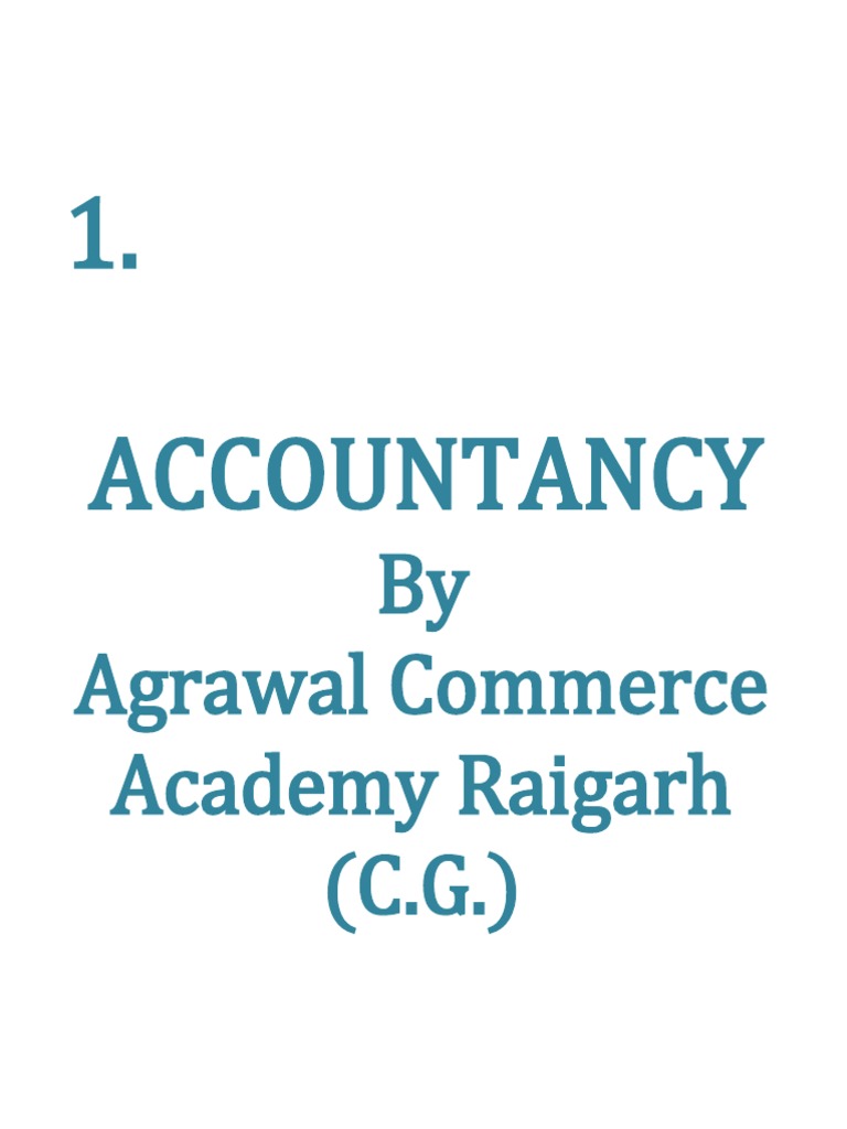 Accounting For Not-For-Profit Organisation | PDF | Debits And Credits ...