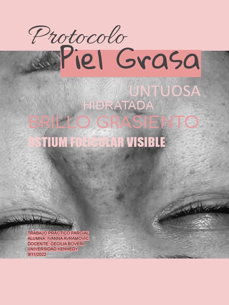 Protocolo para Piel Grasa Hidratada | PDF