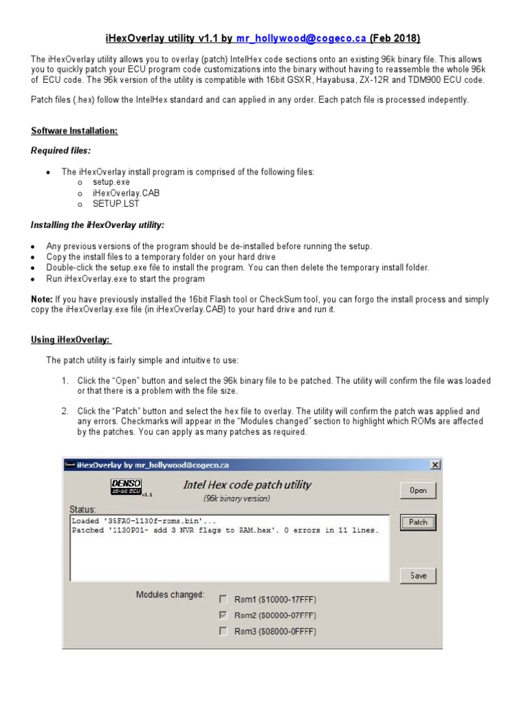 I Hex Overlay | PDF | Software | Computer Architecture