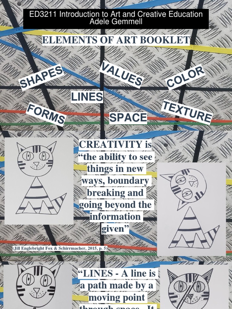 Elements of Art Booklet | PDF