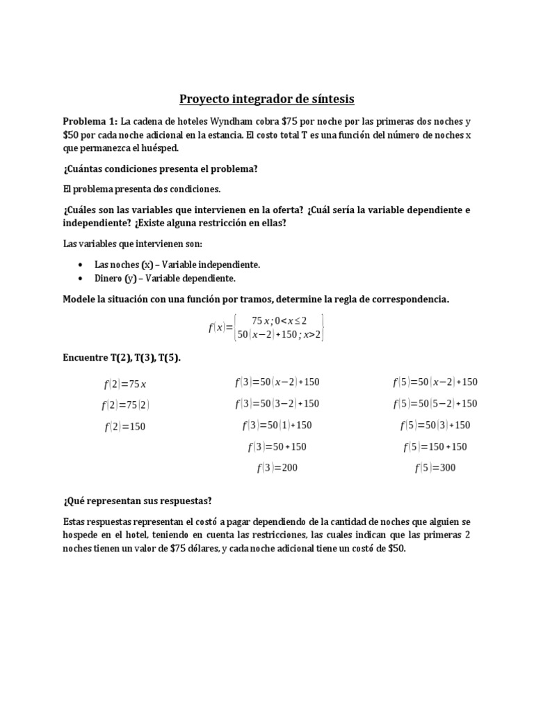 Proyecto de Mate Oki | PDF | Oferta (economía) | Función (Matemáticas)