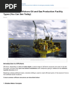 Types of Offshore Structures | PDF