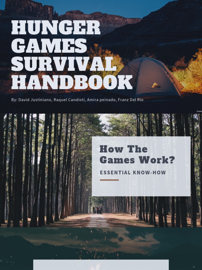 Hunger Games Survival Handbook | PDF | Edible Mushroom | Hand