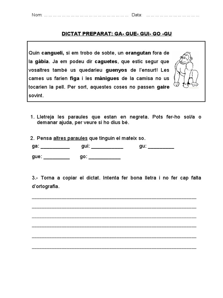 Dictat Ga Gue Gui Go Gu | PDF