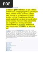 Gentilicios de Continentes y Países | PDF | Américas | Europa