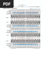 Periodontal Chart from University of Bern | PDF